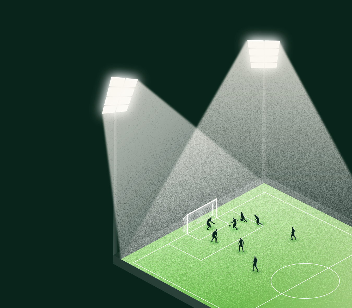 High quality LED lighting for sports fields